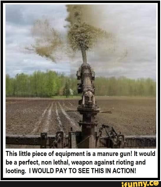 This little piece of equipment is a manure gun! It would be a perfect ...