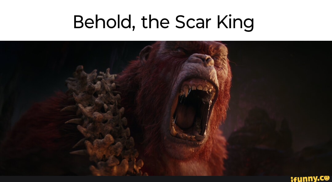 Behold, the Scar King - iFunny