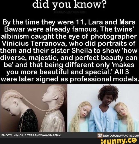 Did you know? By the time they were 11, Lara and Mara Bawar were ...