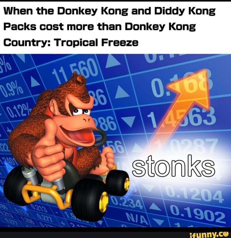 When the Donkey Kong and Diddy Kong Packs cost more than Donkey Kong ...