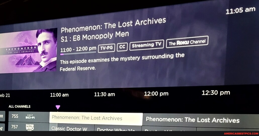 11,05 am Phenomenon: The Lost Archives Monopoly Men - pm [Sereaming TY ...