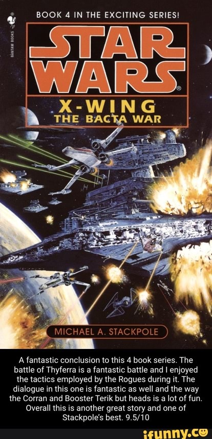 BOOK 4 IN THE EXCITING SERIES! STAR, , WARS -WING THE BAC WAR fantastic ...