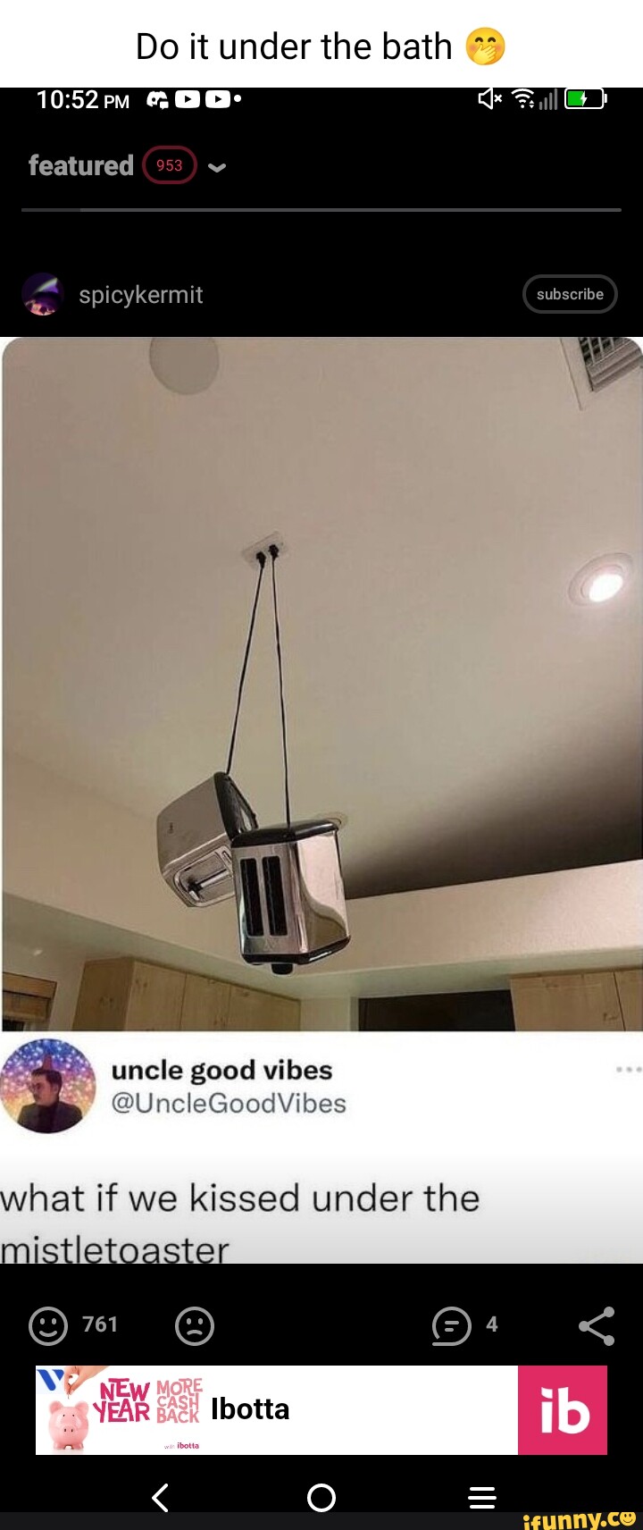 Mistletoaster memes. Best Collection of funny Mistletoaster pictures on ...