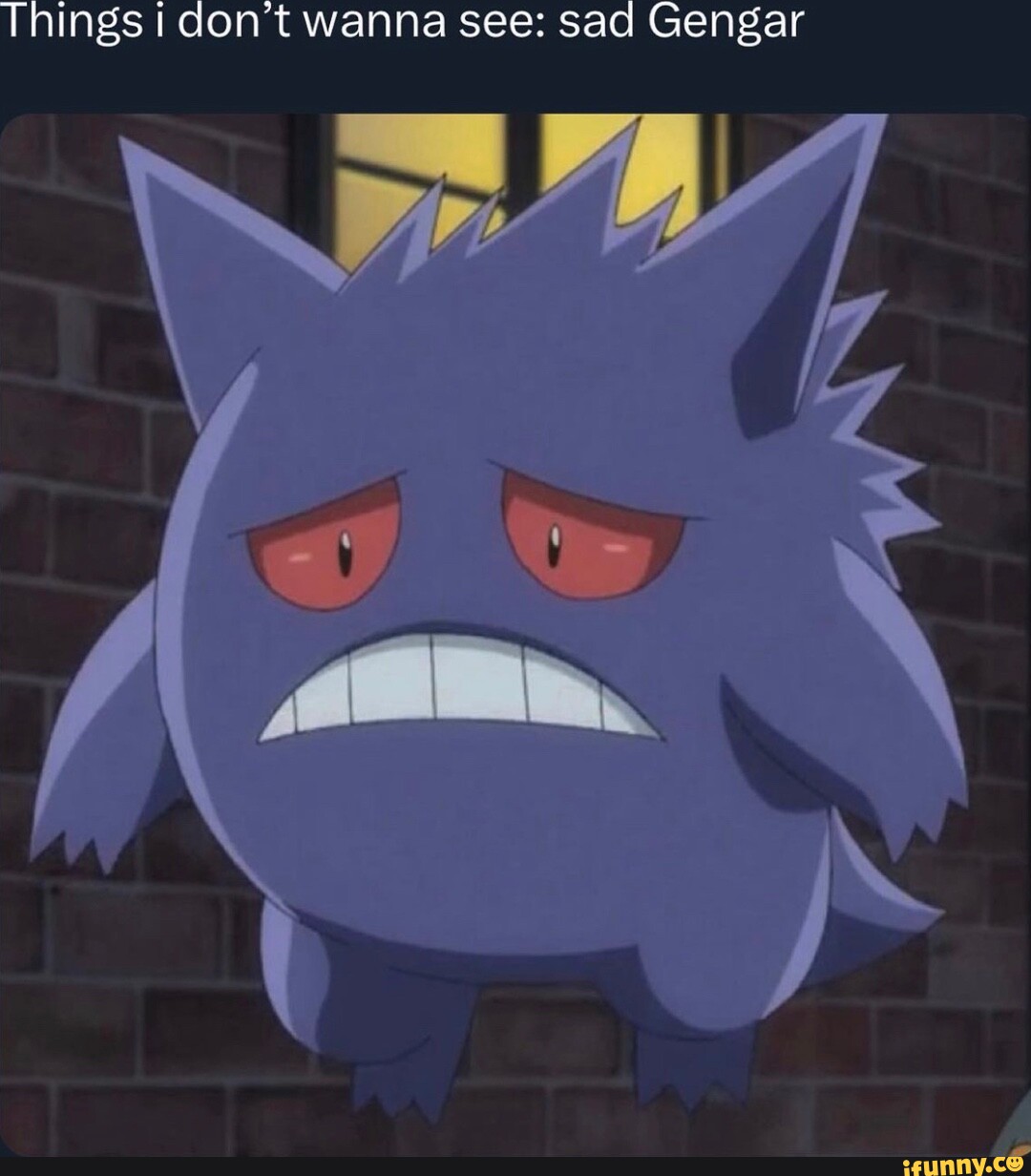 Sad Gengar