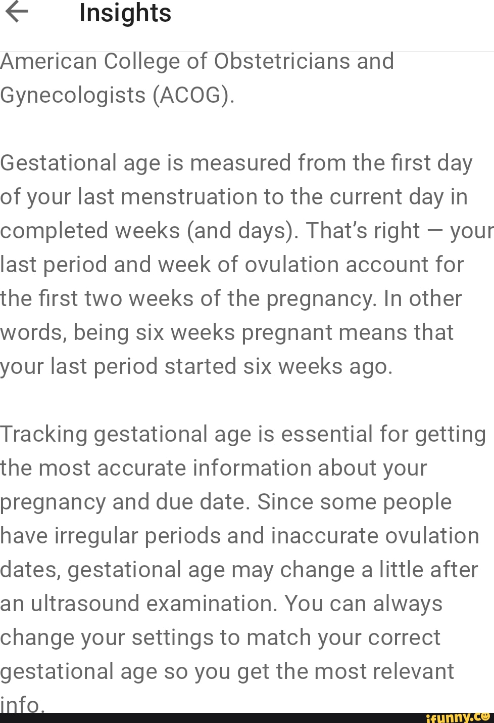 Insights American College of Obstetricians and Gynecologists (ACOG ...