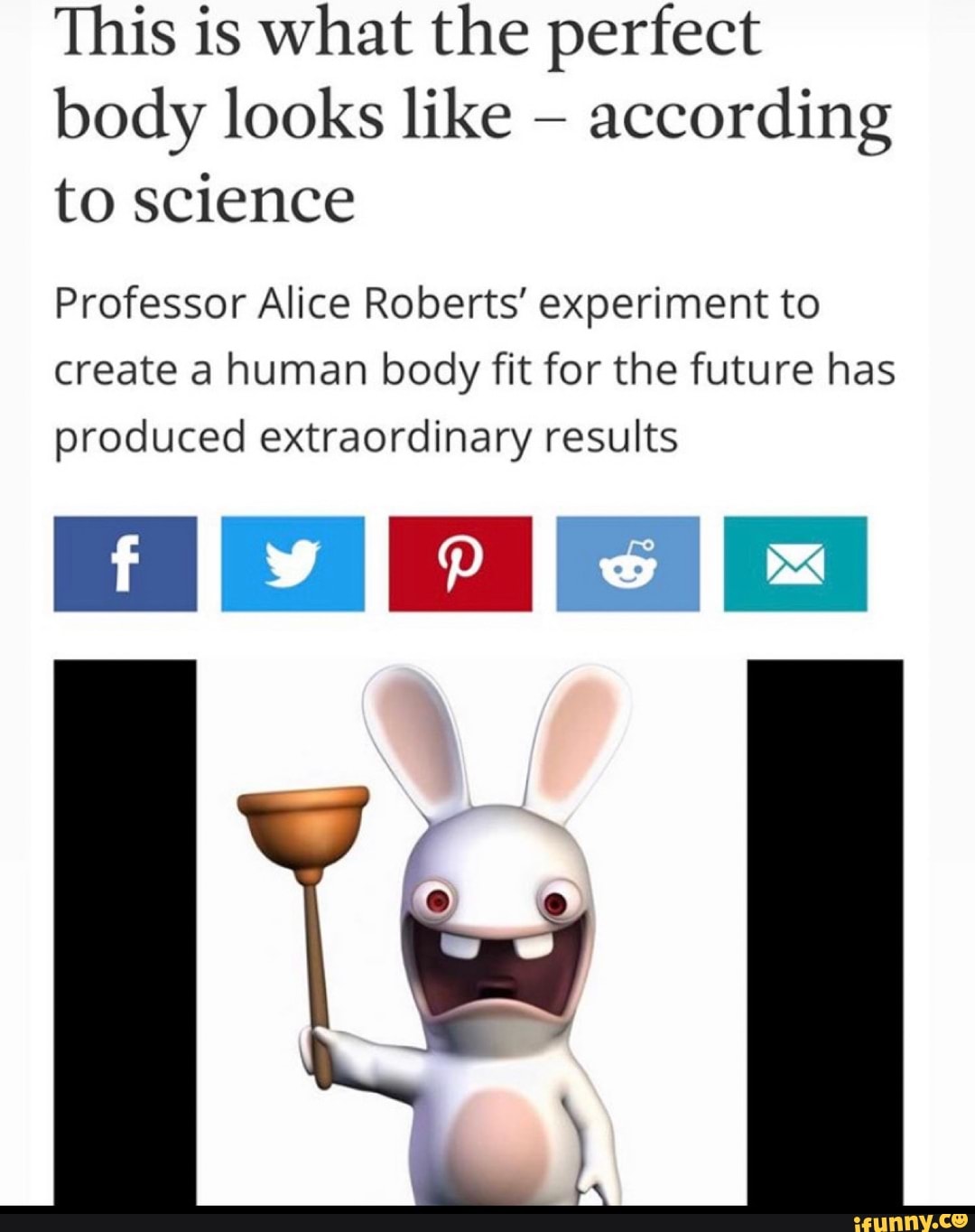 This is what the perfect body looks like according to science Professor ...