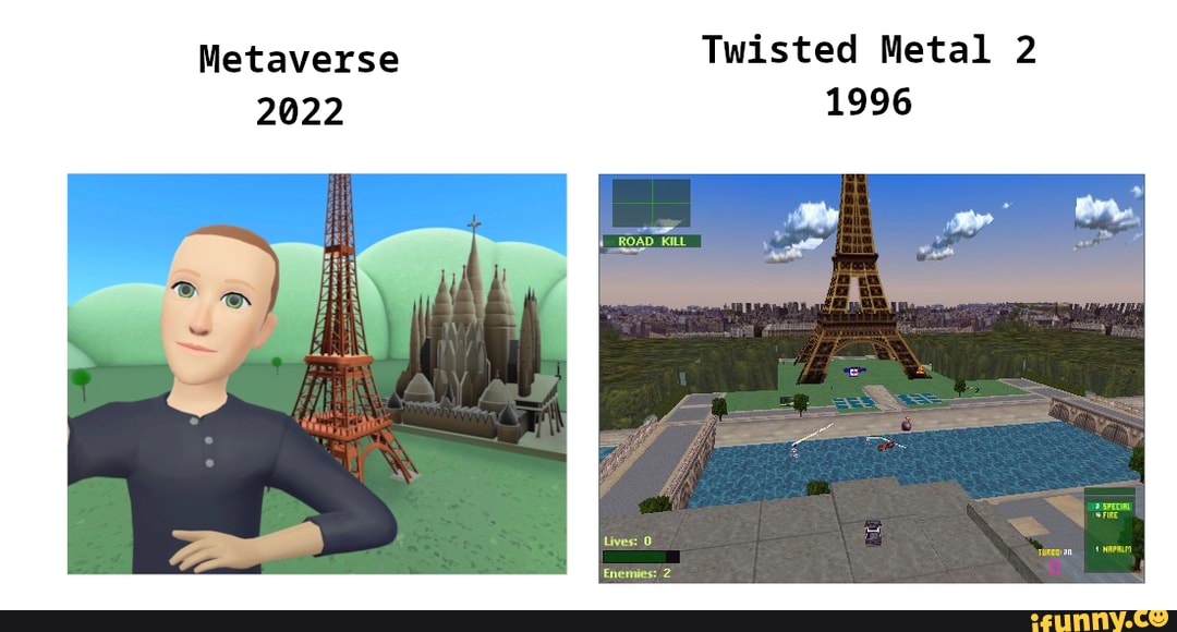 Metaverse Twisted Metal 2 1996 - iFunny