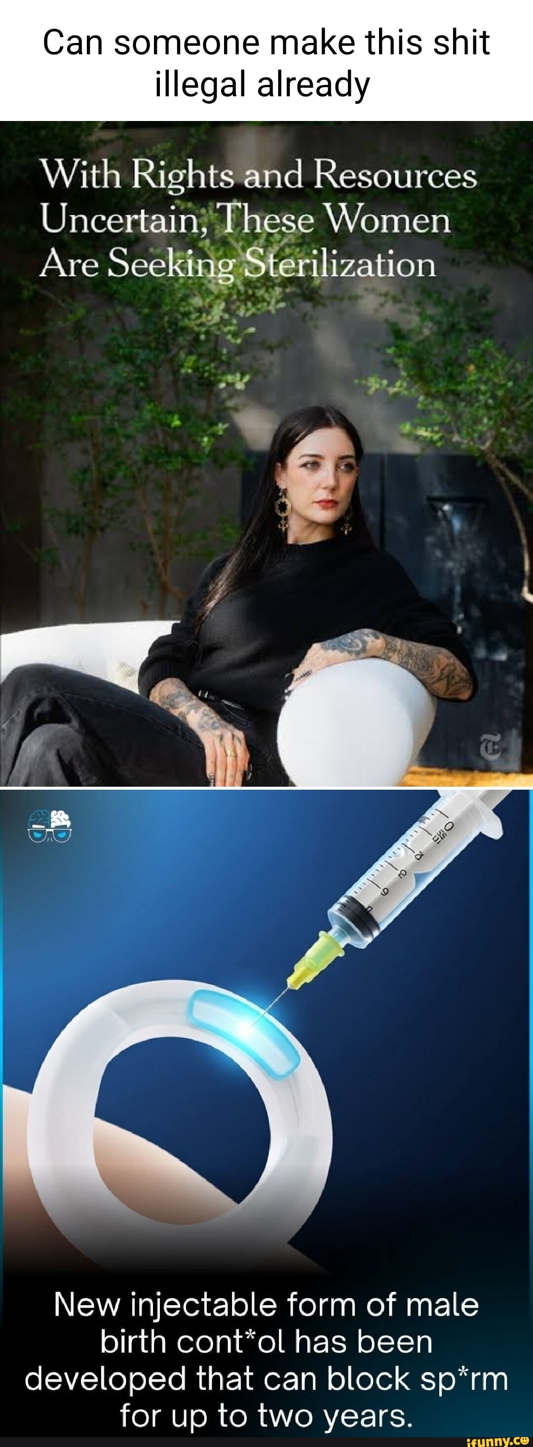 Can someone make this shit illegal already With Rights and Resources ...