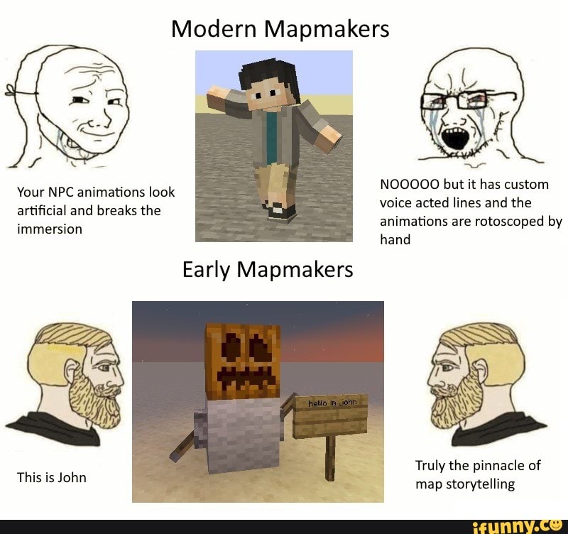 Modern Mapmakers NOOOOO but it has custom voice acted lines and the ...