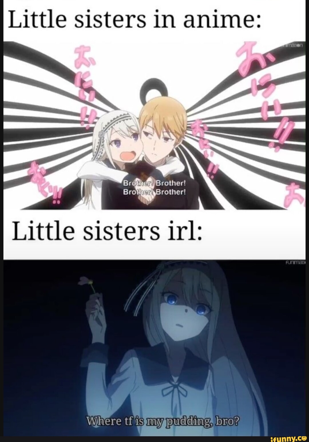 Little sisters in anime: other Brother' Little sisters irl: Where is ...