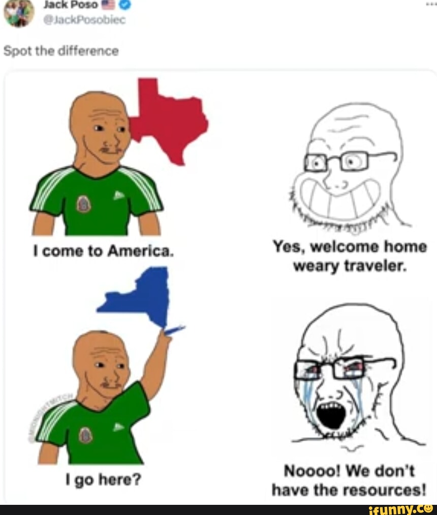 Jack Spot the difference OVA come to America. Yes, welcome home weary ...