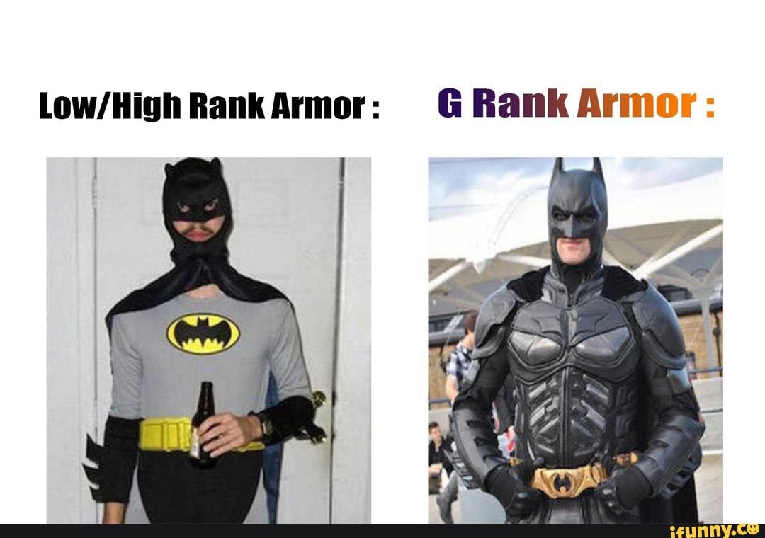 G Rank Armor: - iFunny