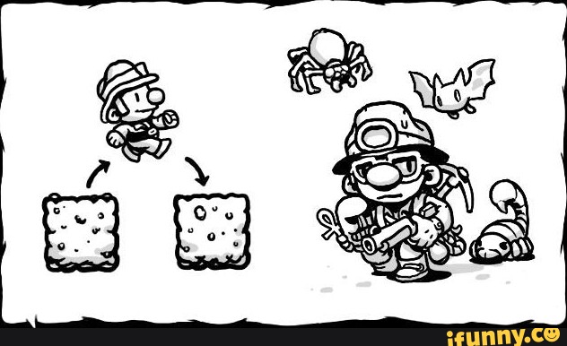 Spelunky memes. Best Collection of funny Spelunky pictures on iFunny