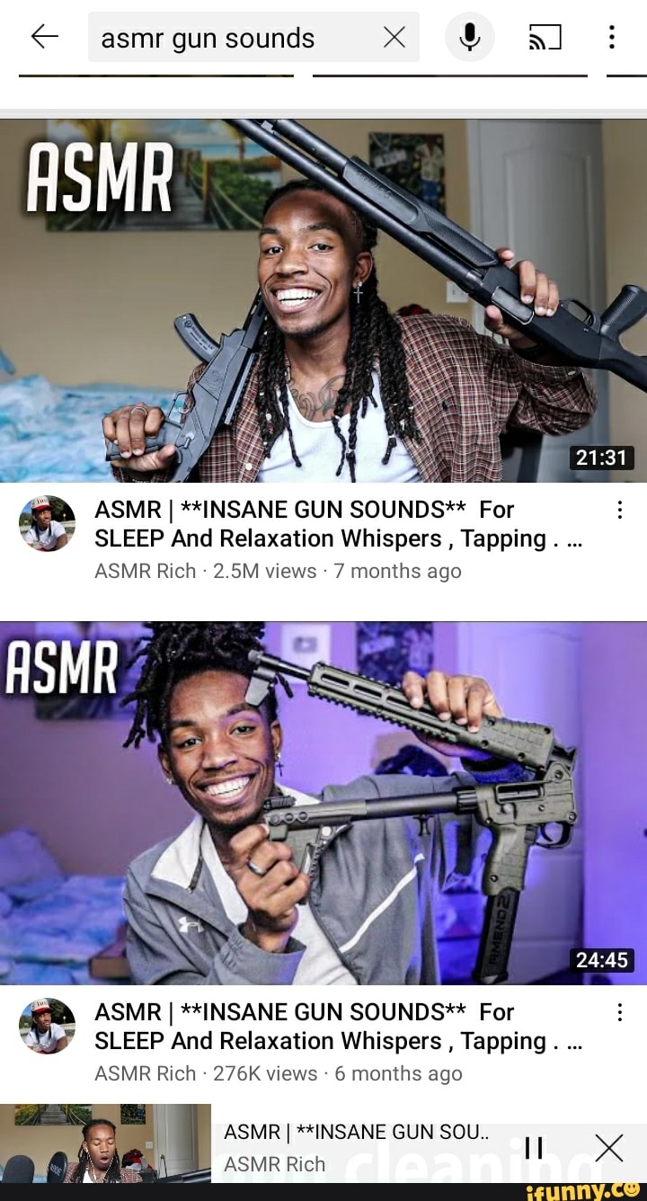 Asmrgunsounds memes. Best Collection of funny Asmrgunsounds pictures on ...