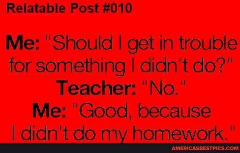 Relatable Posts Homework