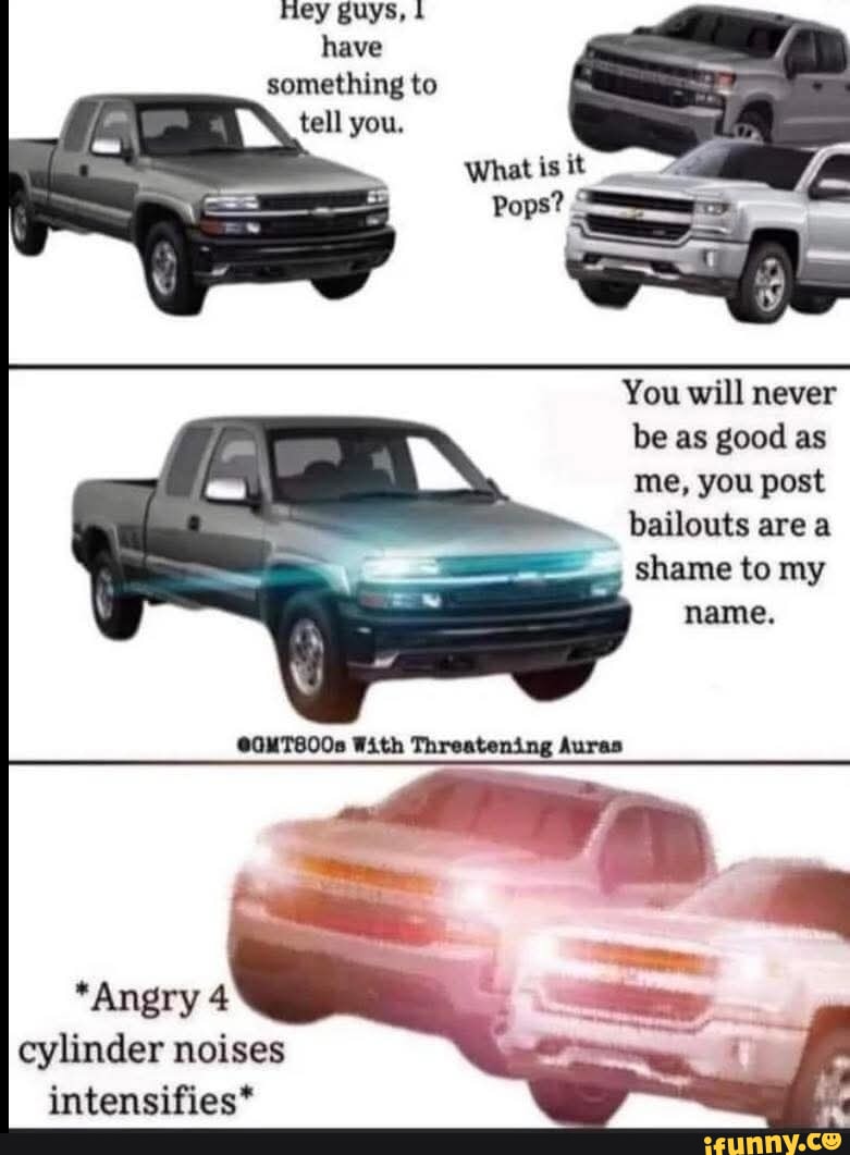 Hey guys, I have something to tell you. What is it Pops? You will never ...