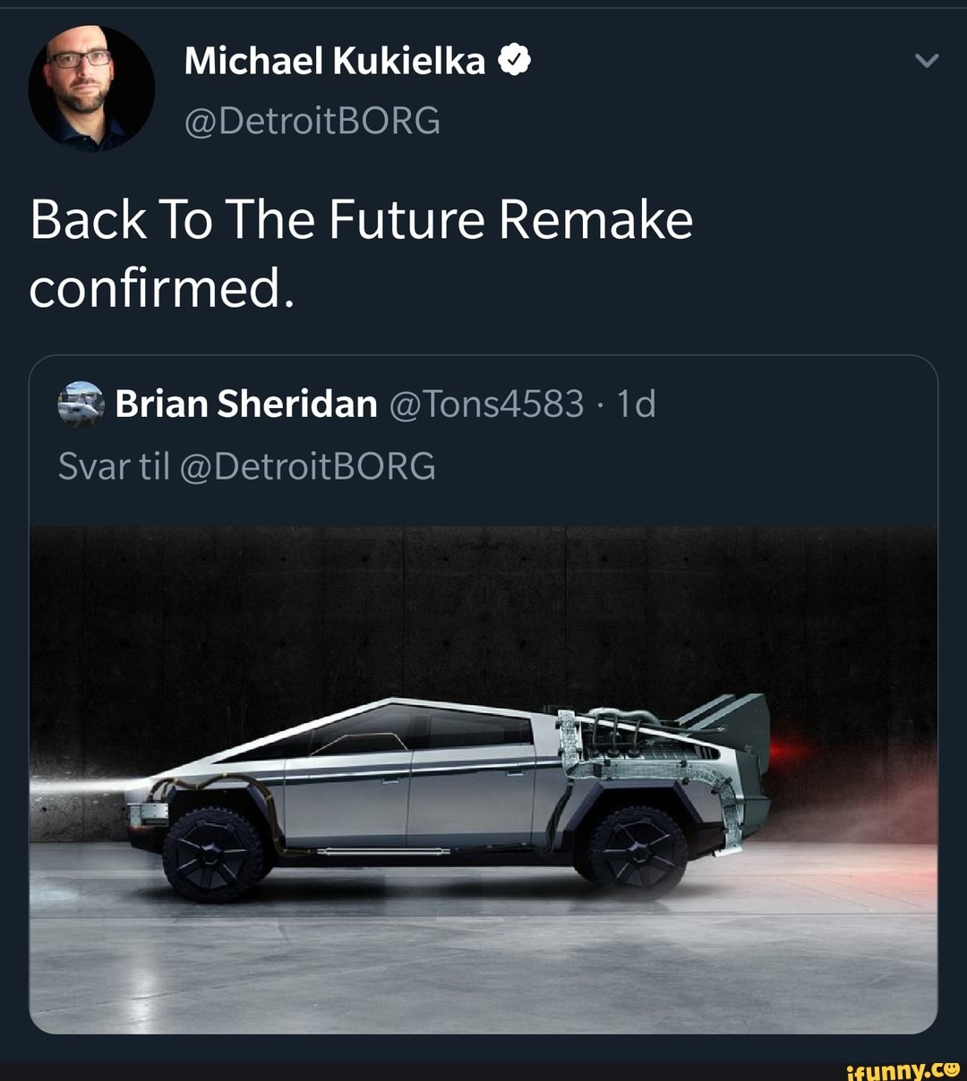 Back To The Future Remake confirmed. & Brian Sheridan ©Tons4583 - 1d ...