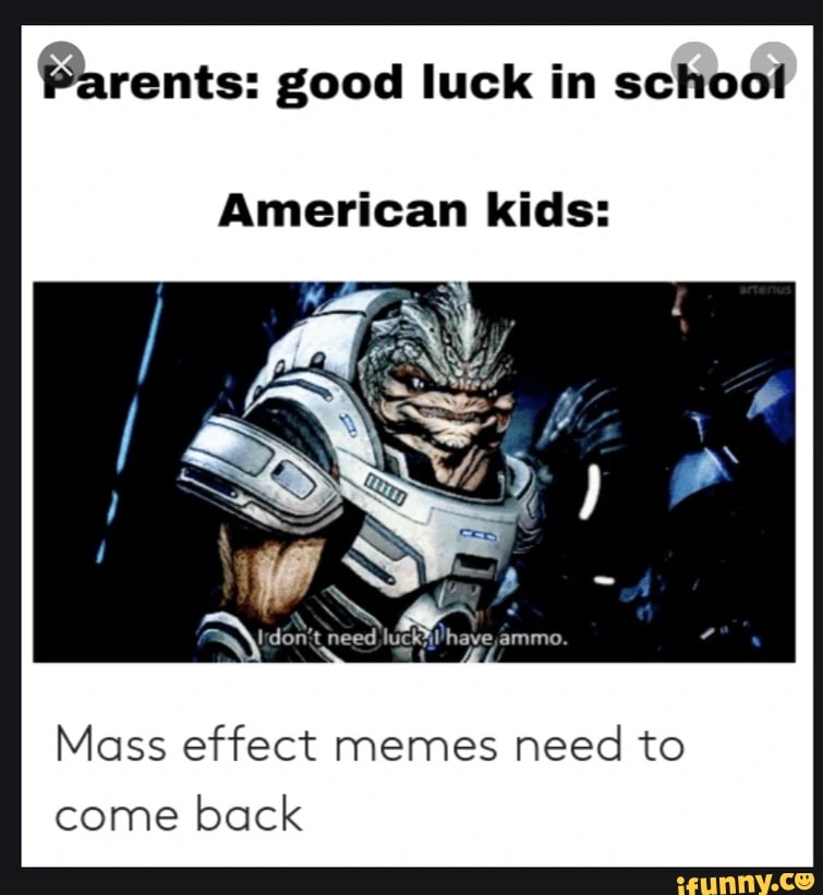Mass Effect Character Memes