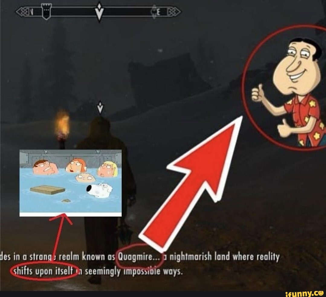 Hes in strang: realm known as Quagmire... nightmarish land where ...