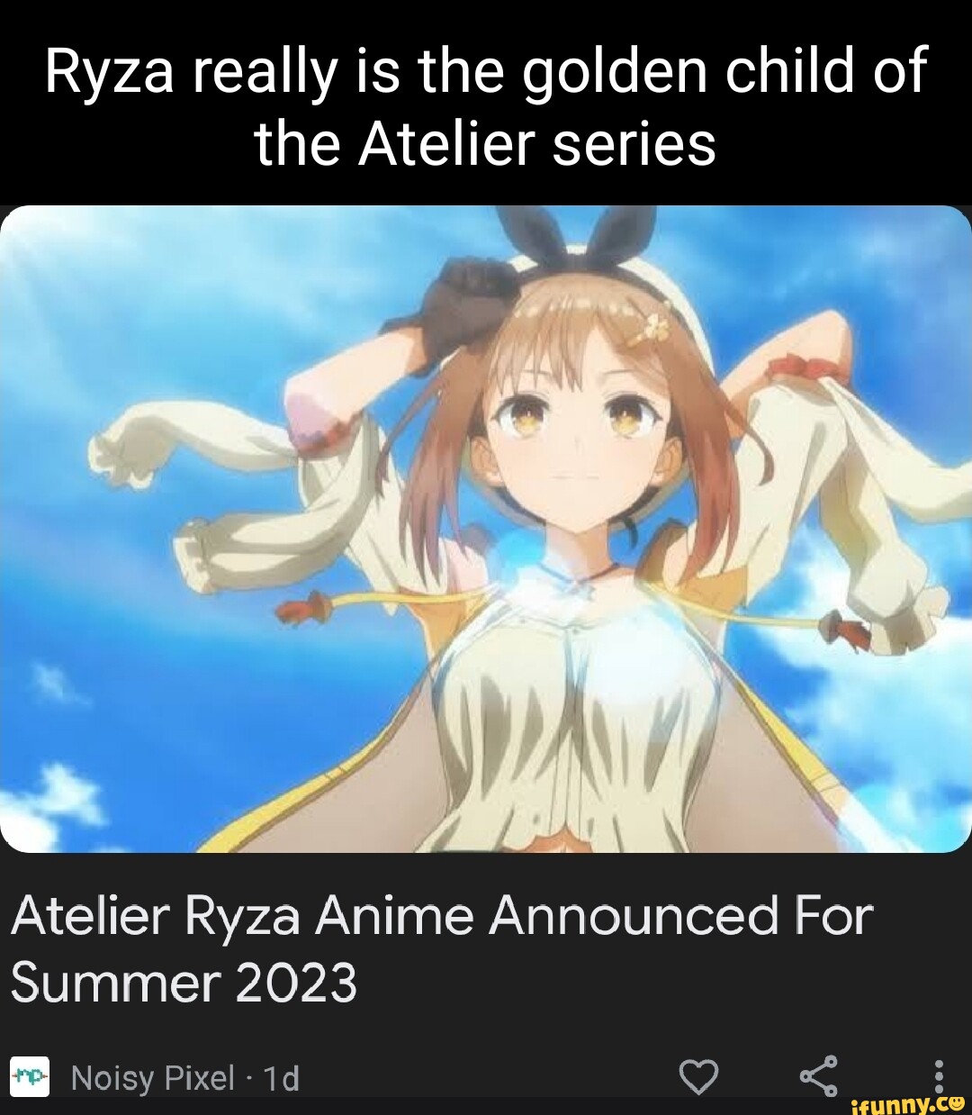 Ryza really is the golden child of the Atelier series Atelier Ryza ...