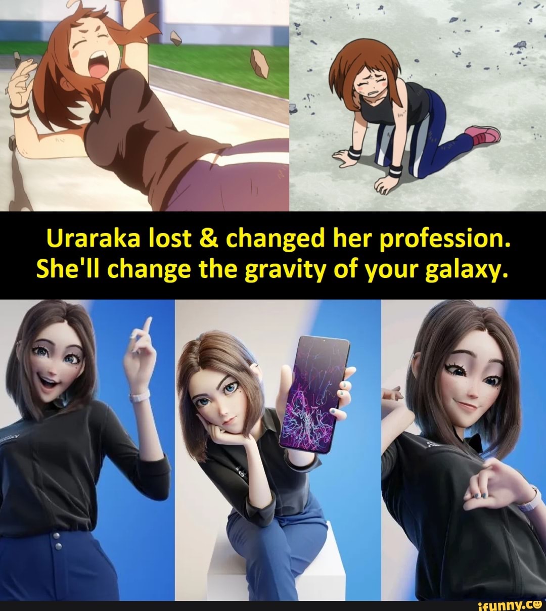 Uraraka lost & changed her profession. She'll change the gravity of ...
