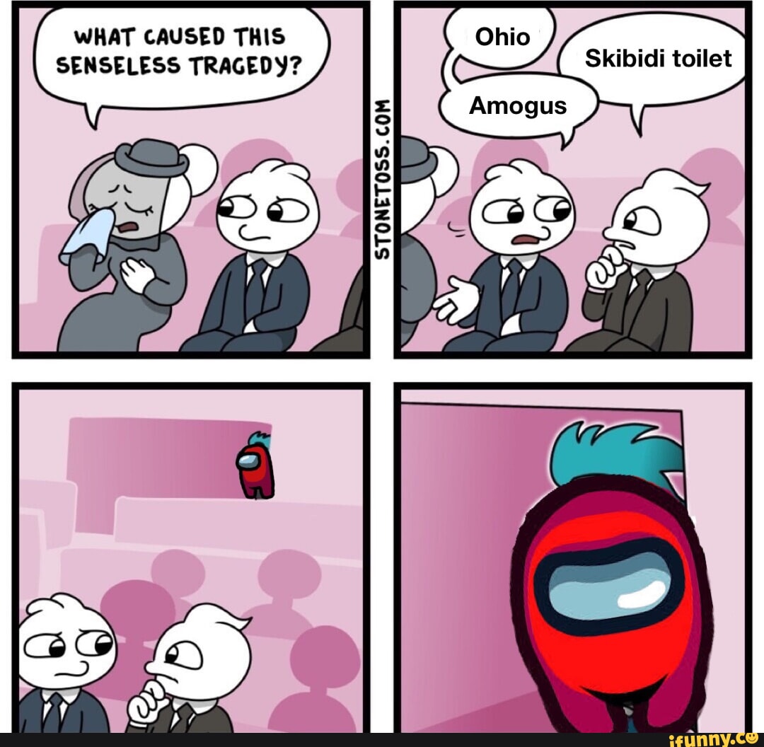 WHAT CAUSED THIS Ohio SENSELESS TRAGEDY? Skibidi toilet Amogus - iFunny