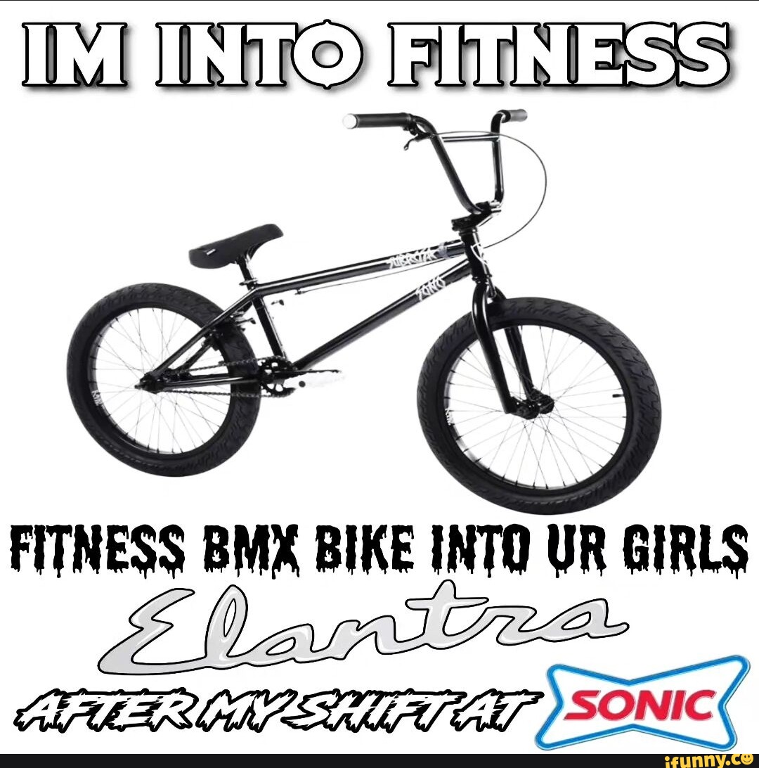 FITNESS BMX BIKE INTO UR GIRLS LUTE SONIC( - iFunny