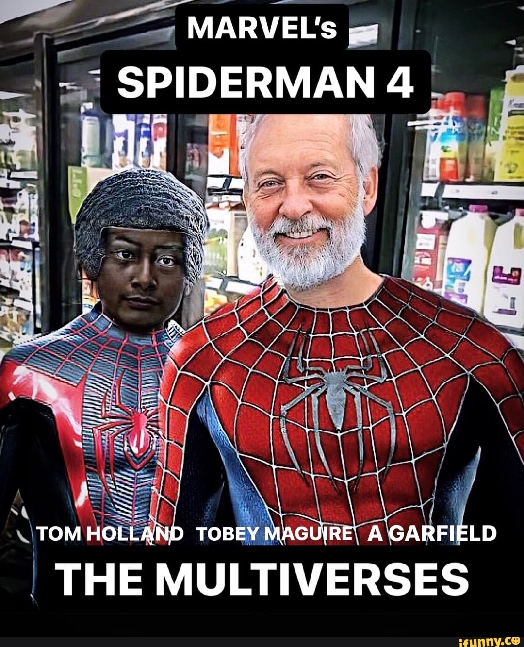 MARVEL's SPIDERMAN Ne TOMHOLLAND TOBEY MAGUIRE A GARFIELD THE ...