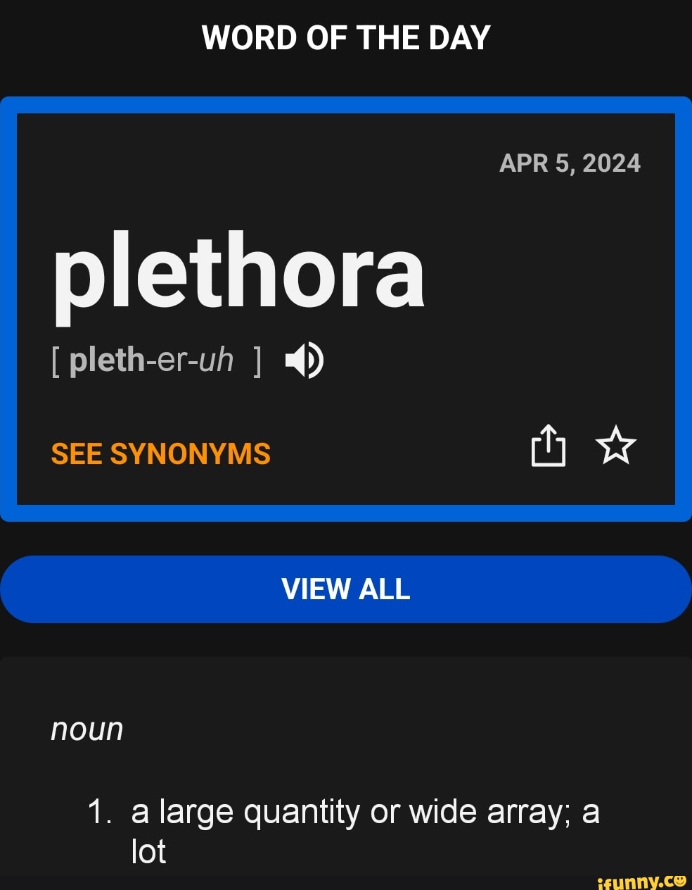 Plethora memes. Best Collection of funny Plethora pictures on iFunny