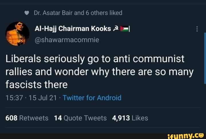 Dr. Asatar Bair and 6 others liked Al-Hajj Chairman Kooks ...