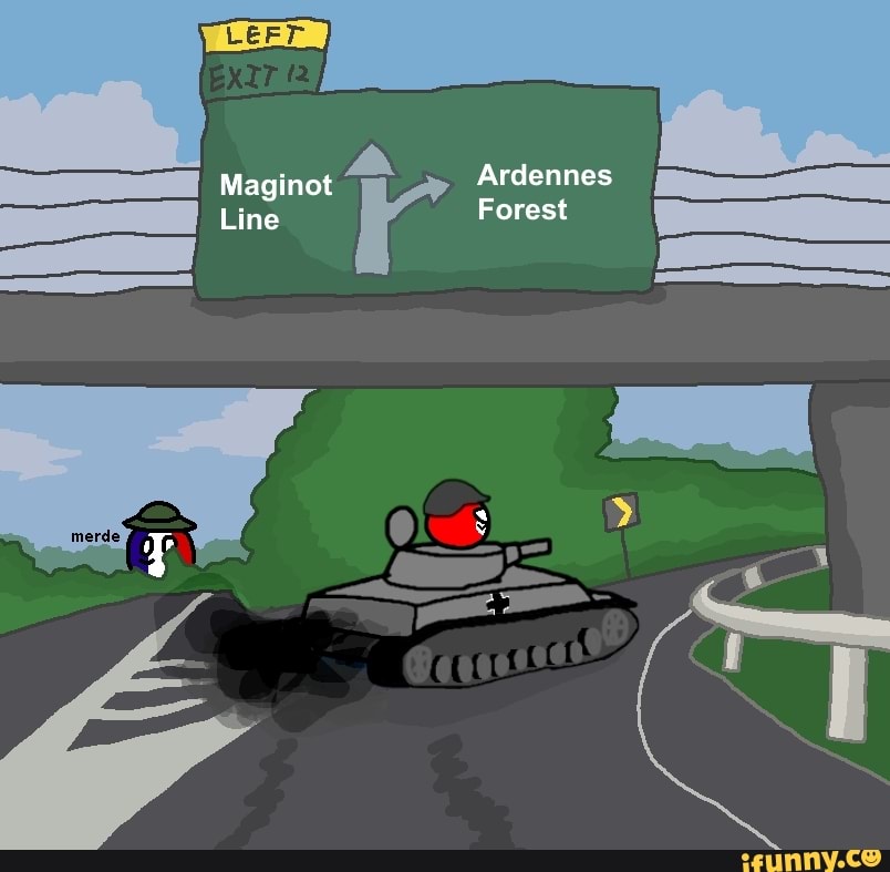 Maginot Line Ardennes Forest - iFunny