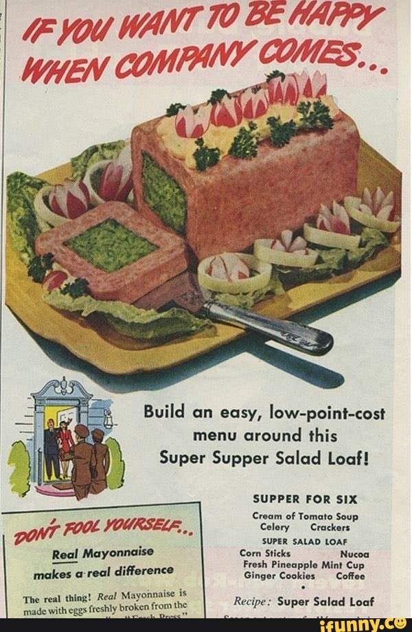 Build an easy, low-point-cost this Super Supper Salad Loaf! SUPER SALAD ...