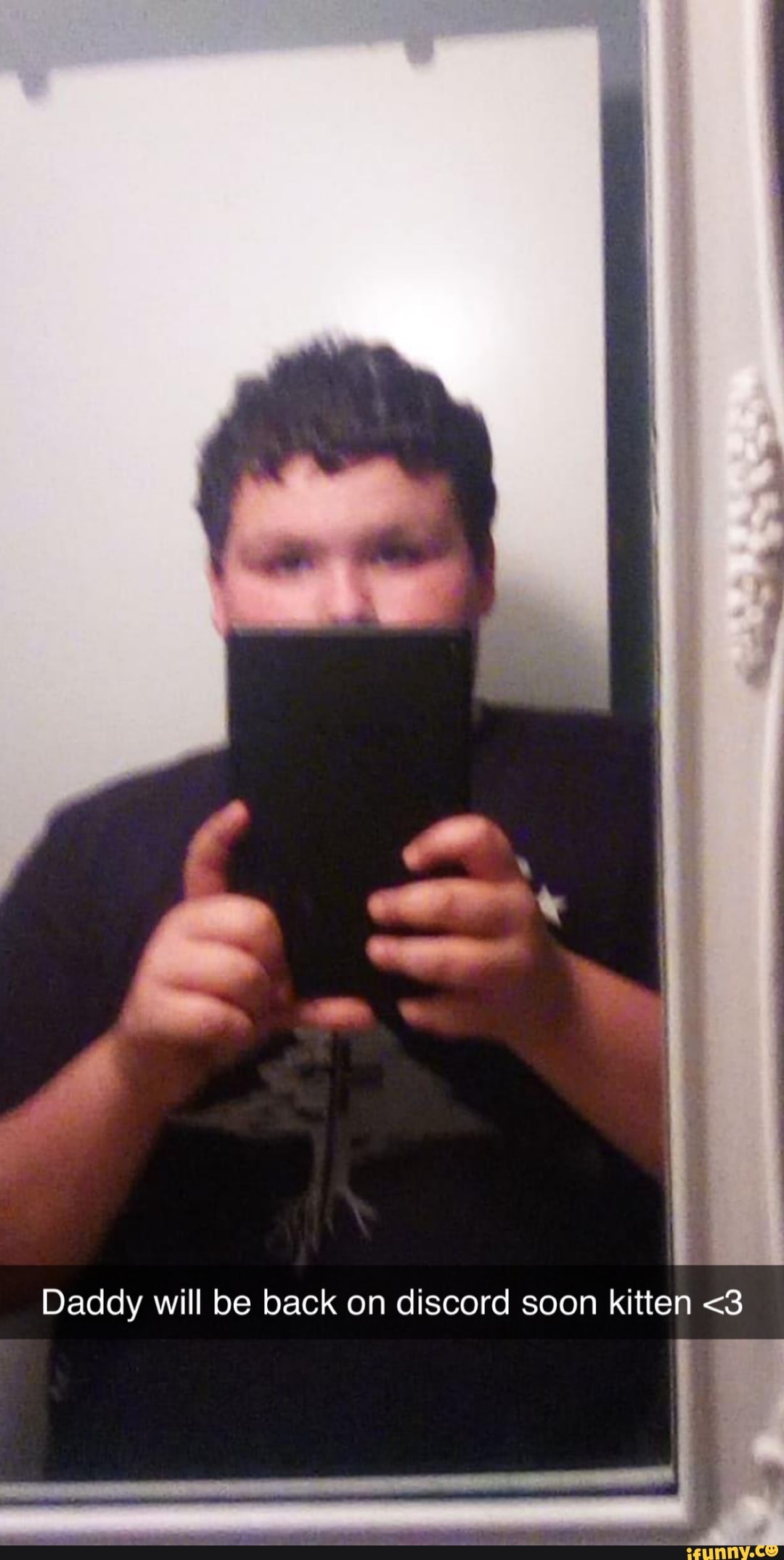 Daddy will be back on discord soon kitten