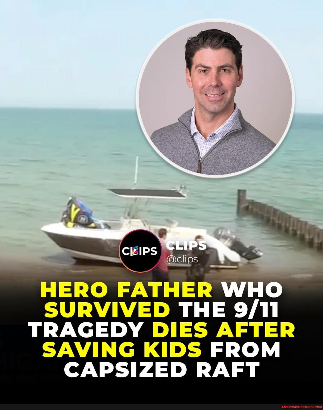 A brave father of three, who survived the tragic events of September 11 ...