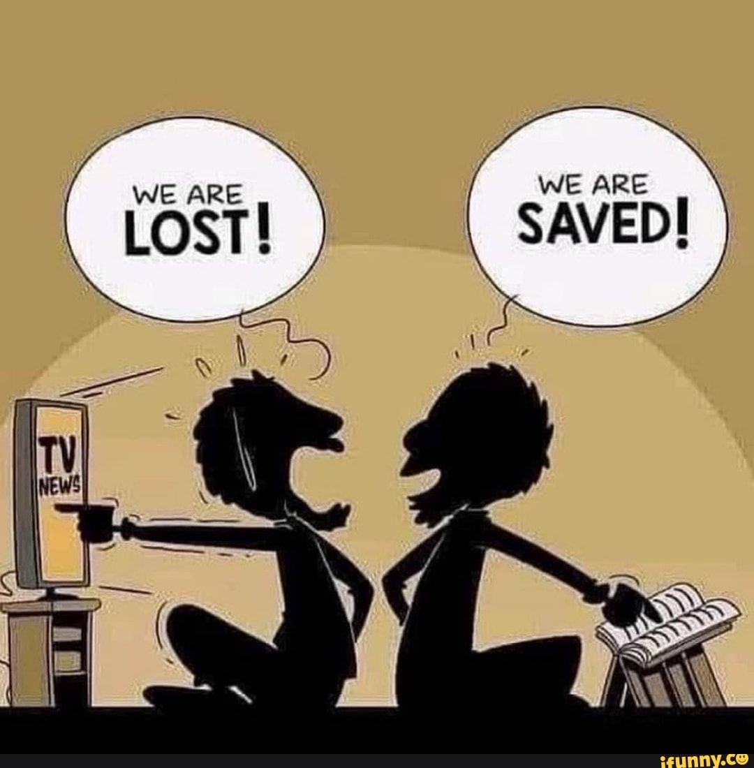 WE ARE LOST! SAVED! - iFunny