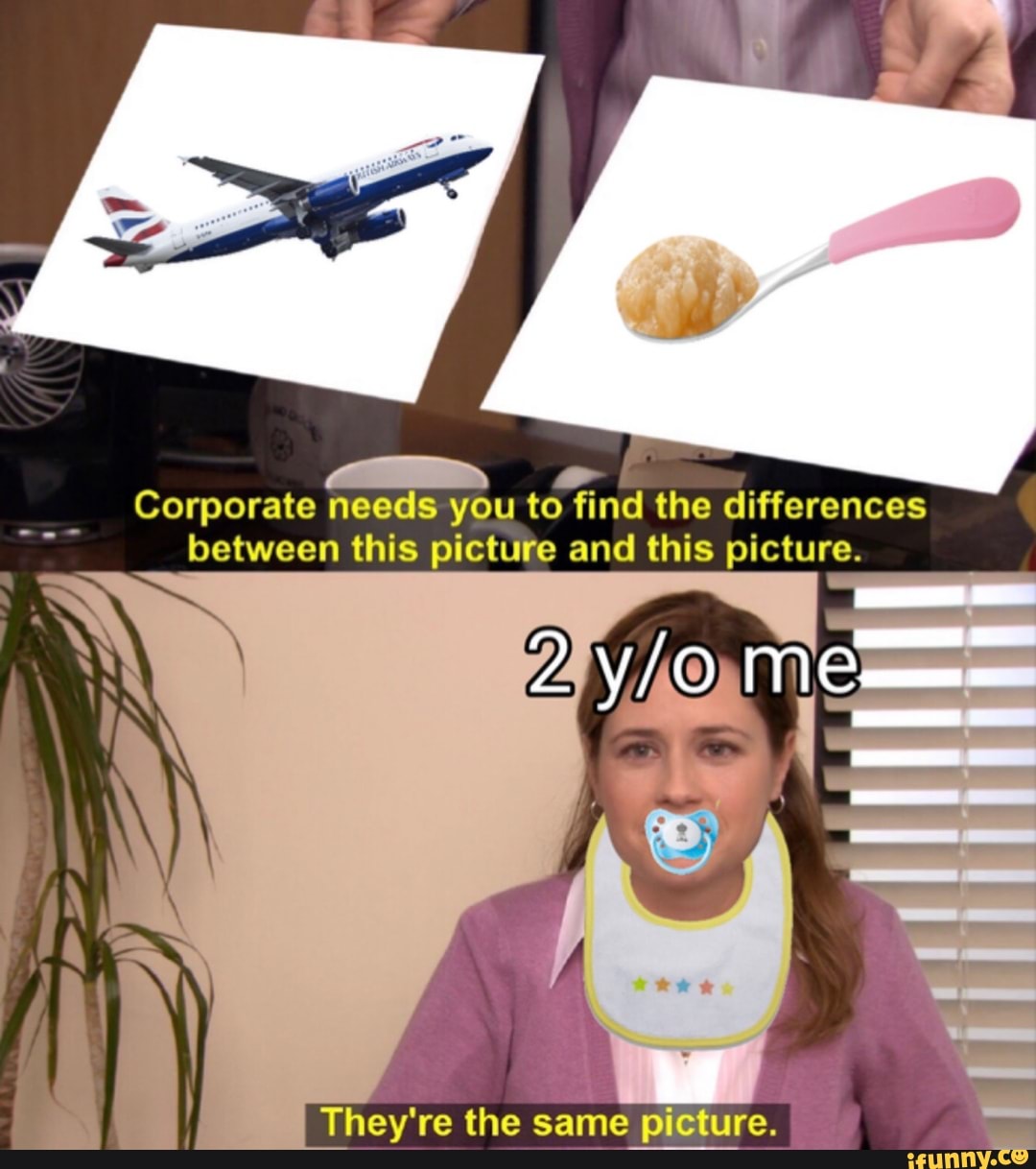 I Corporate needs you to find the differences between this picture and ...