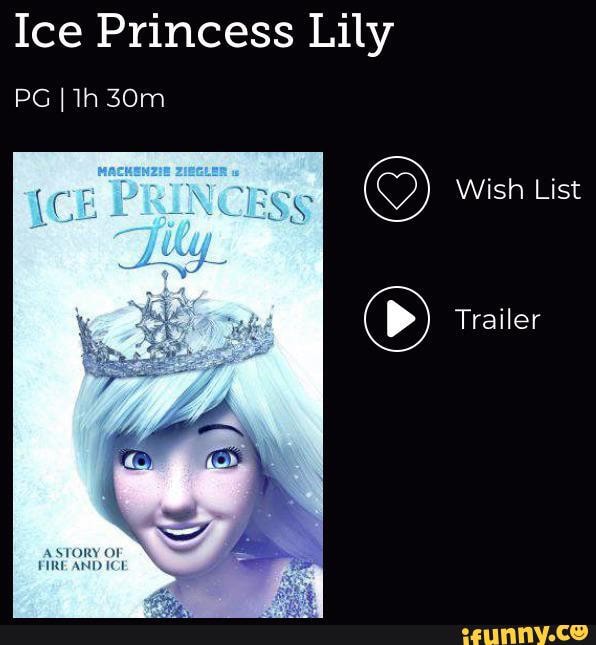 Ice Princess Lily - iFunny