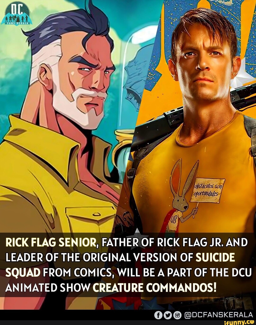 RICK FLAG SENIOR, FATHER OF RICK FLAG JR. AND LEADER OF THE ORIGINAL ...