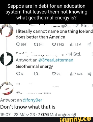 Geothermal memes. Best Collection of funny Geothermal pictures on iFunny