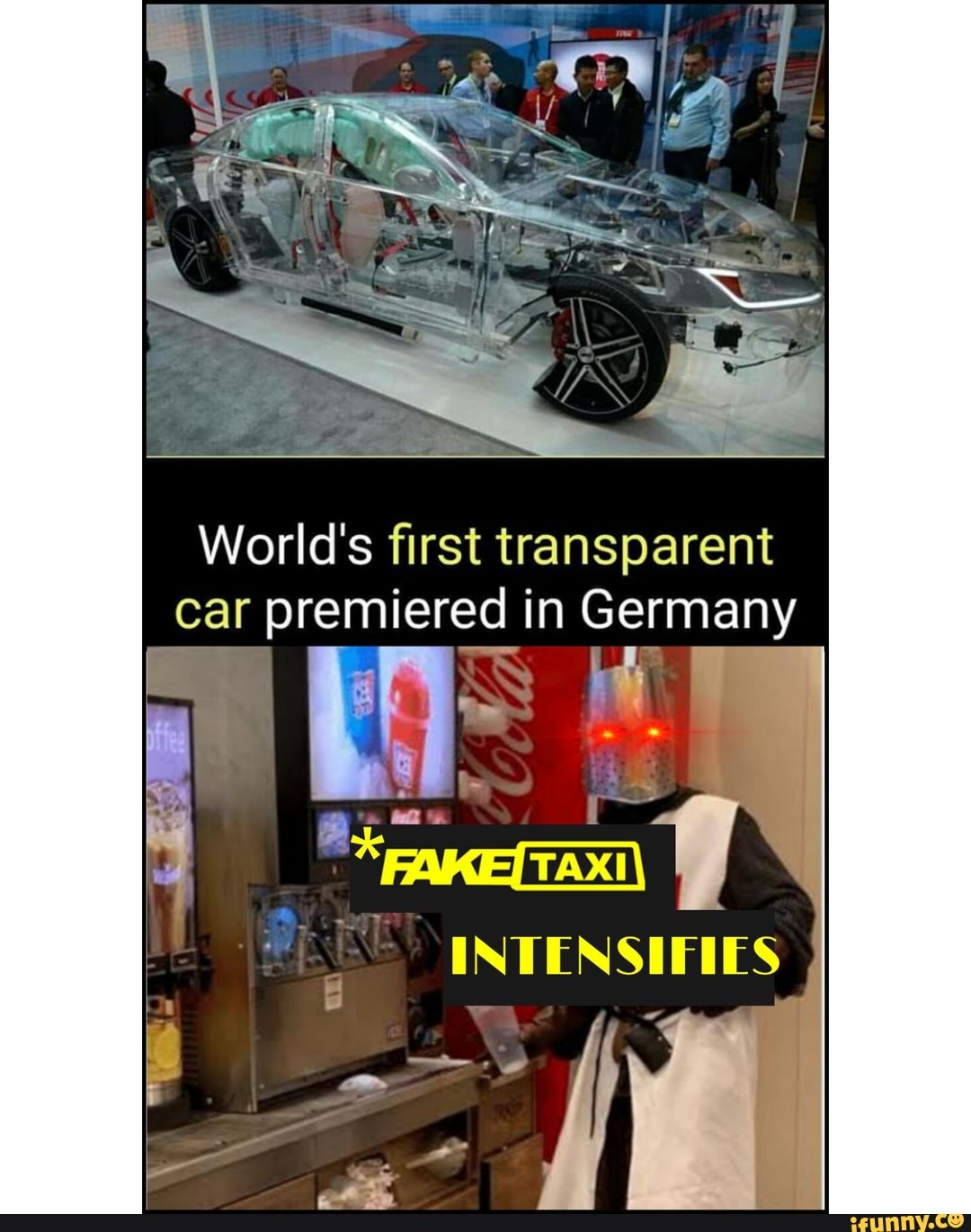 World's first transparent car premiered in Germany - iFunny