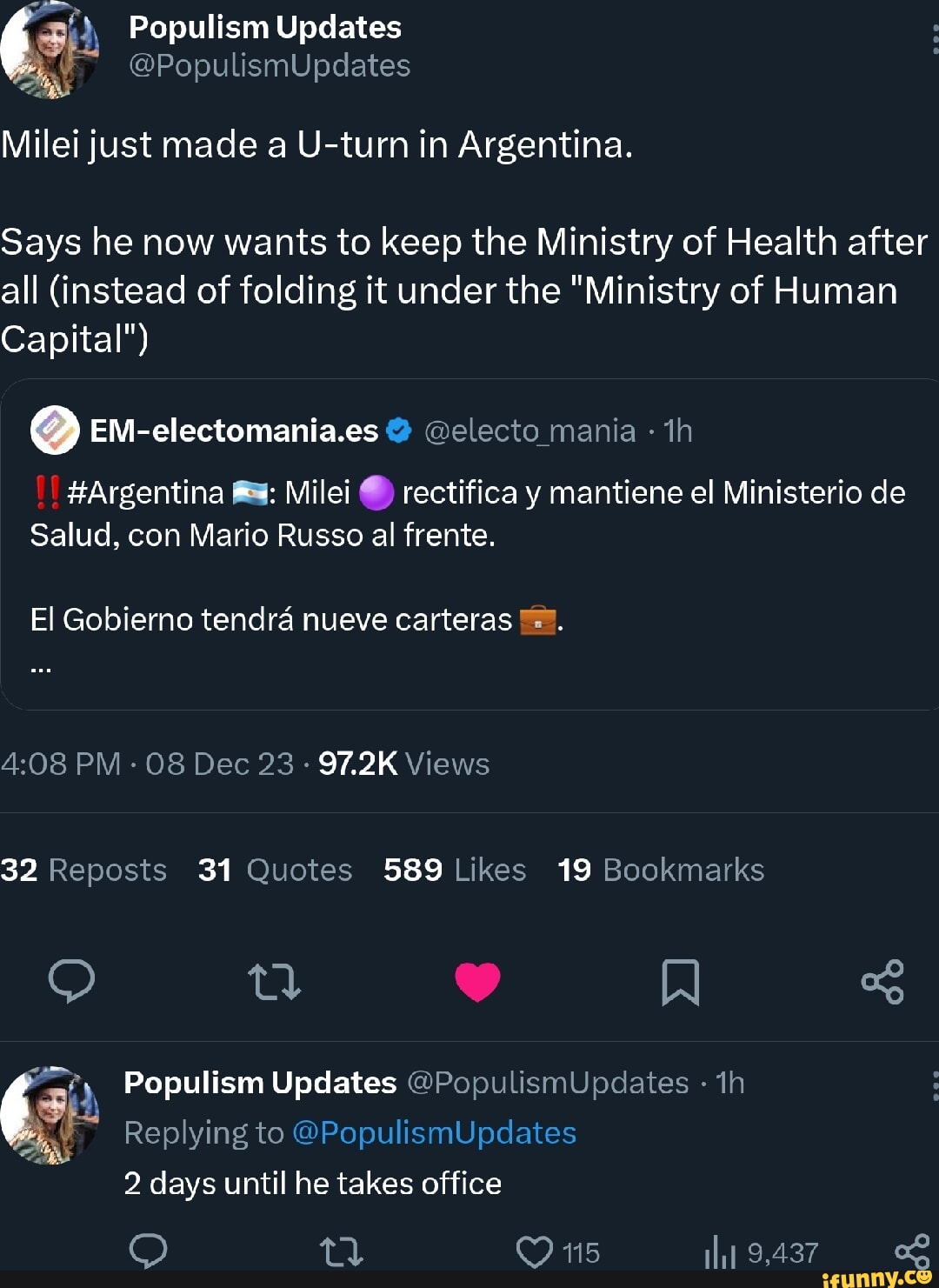 Populism memes. Best Collection of funny Populism pictures on iFunny