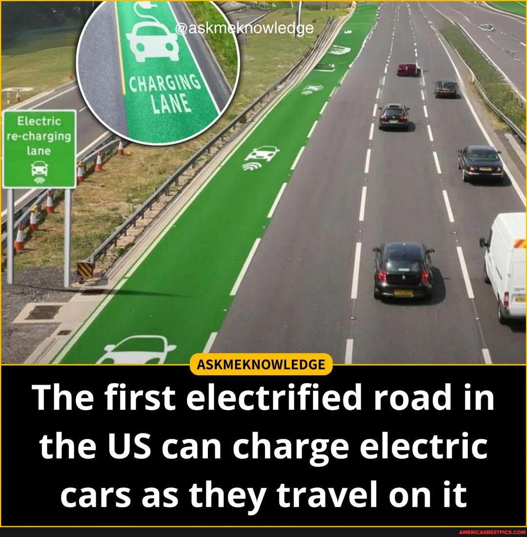 Detroit has introduced the first electrified road in the US that can ...