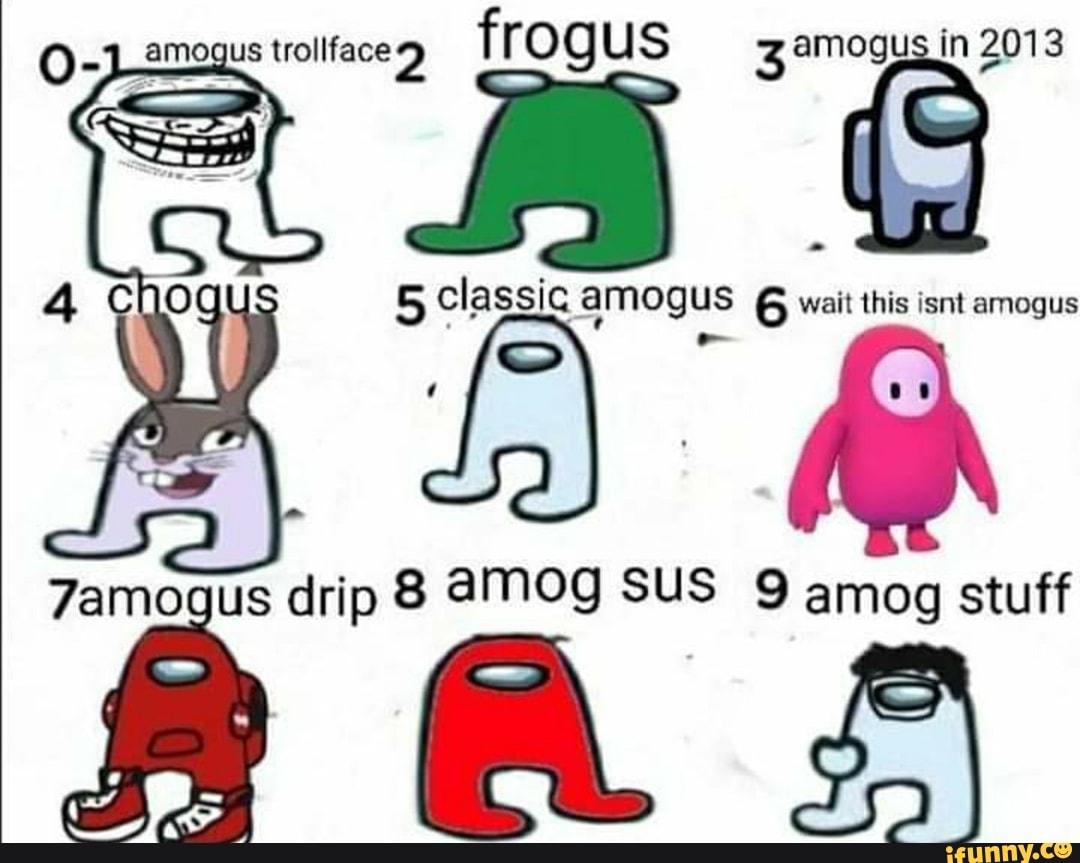 Amogus trollface frog uS amogus in 201 DD 5 classic AMOQUS wait this ...