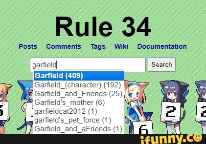 Rule 34 Posts Comments Tags Wiki Documentation I garfield AGarfield (409) Garfield_(character ...