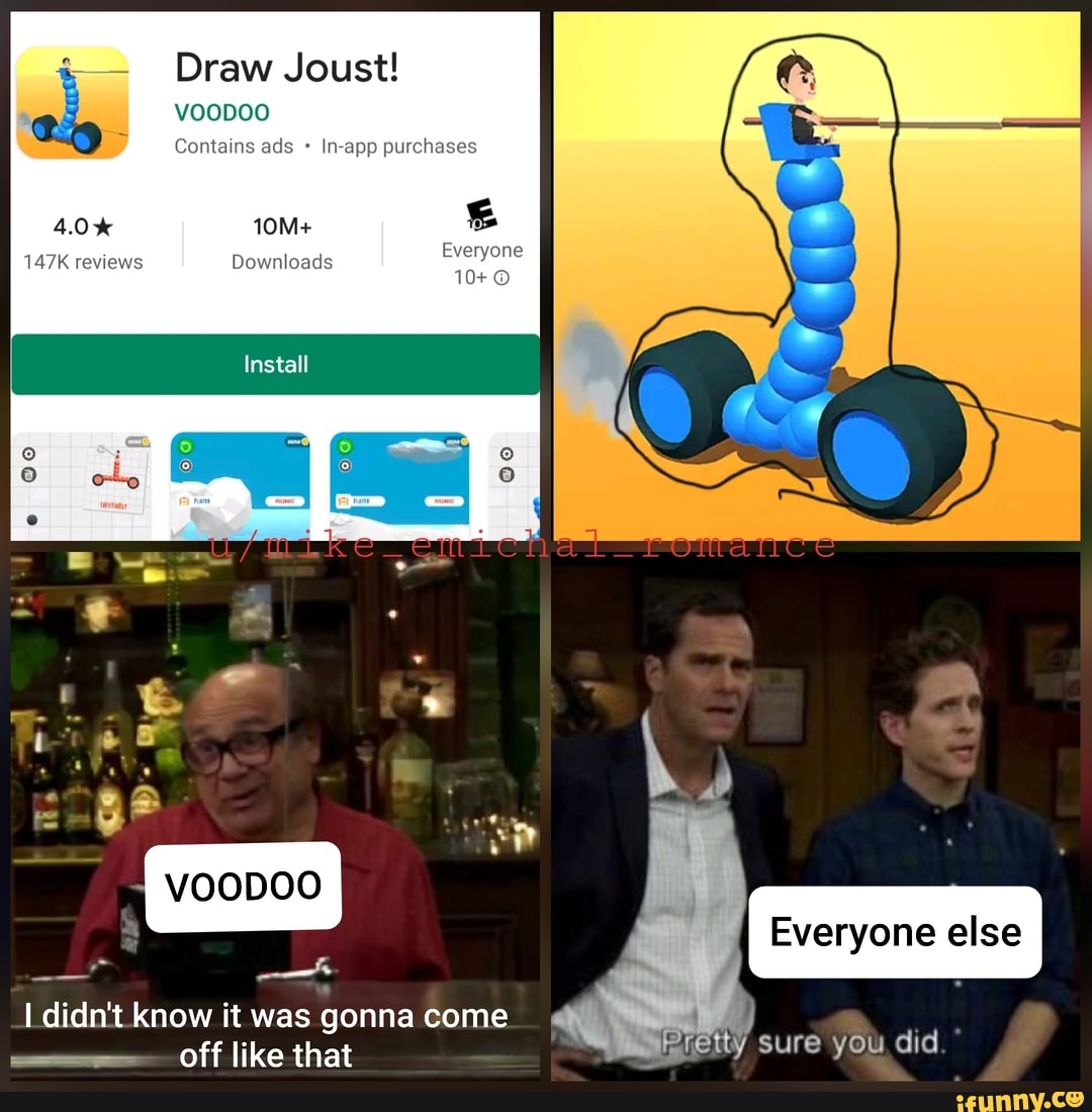 Draw Joust! VOODOO Contains ads In-app purchases Downloads Everyone 10 ...