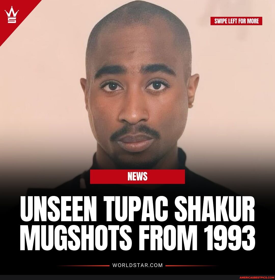 Newly revealed #Tupac mugshots from 1993 arrest for sexual assault come ...
