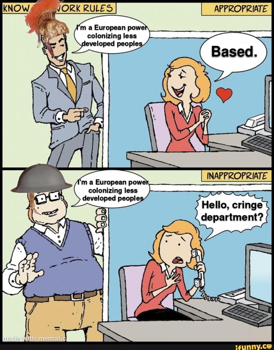 Hello, cringe department? - iFunny