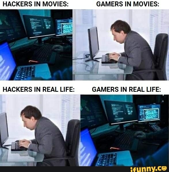 HACKERS IN MOVIES: GAMERS IN MOVIES: HACKERS IN REAL LIFE: GAMERS IN ...