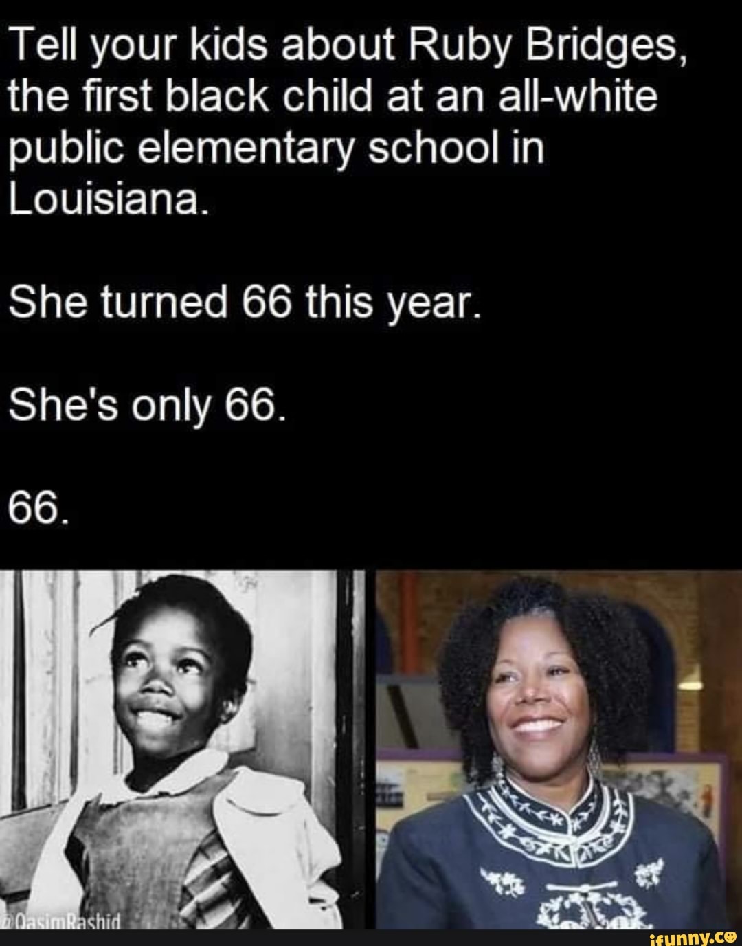 Tell your kids about Ruby Bridges, the first black child at an all-white public elementary ...