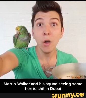 Martin Walker and his squad seeing some horrid shit in Dubai - Martin ...